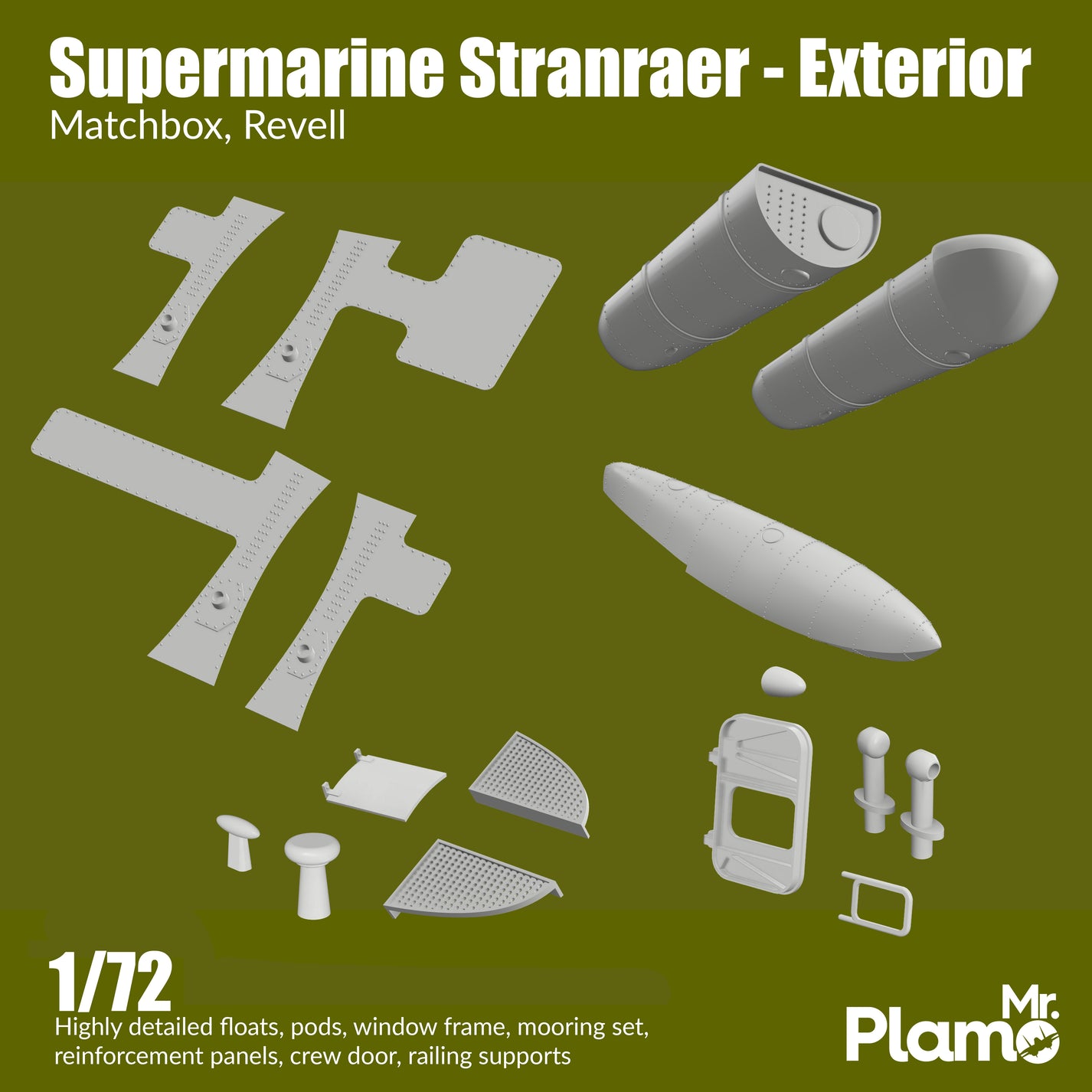 Supermarine Stranraer - Exterior Details (DIGITAL FILE) – Mr Plamo